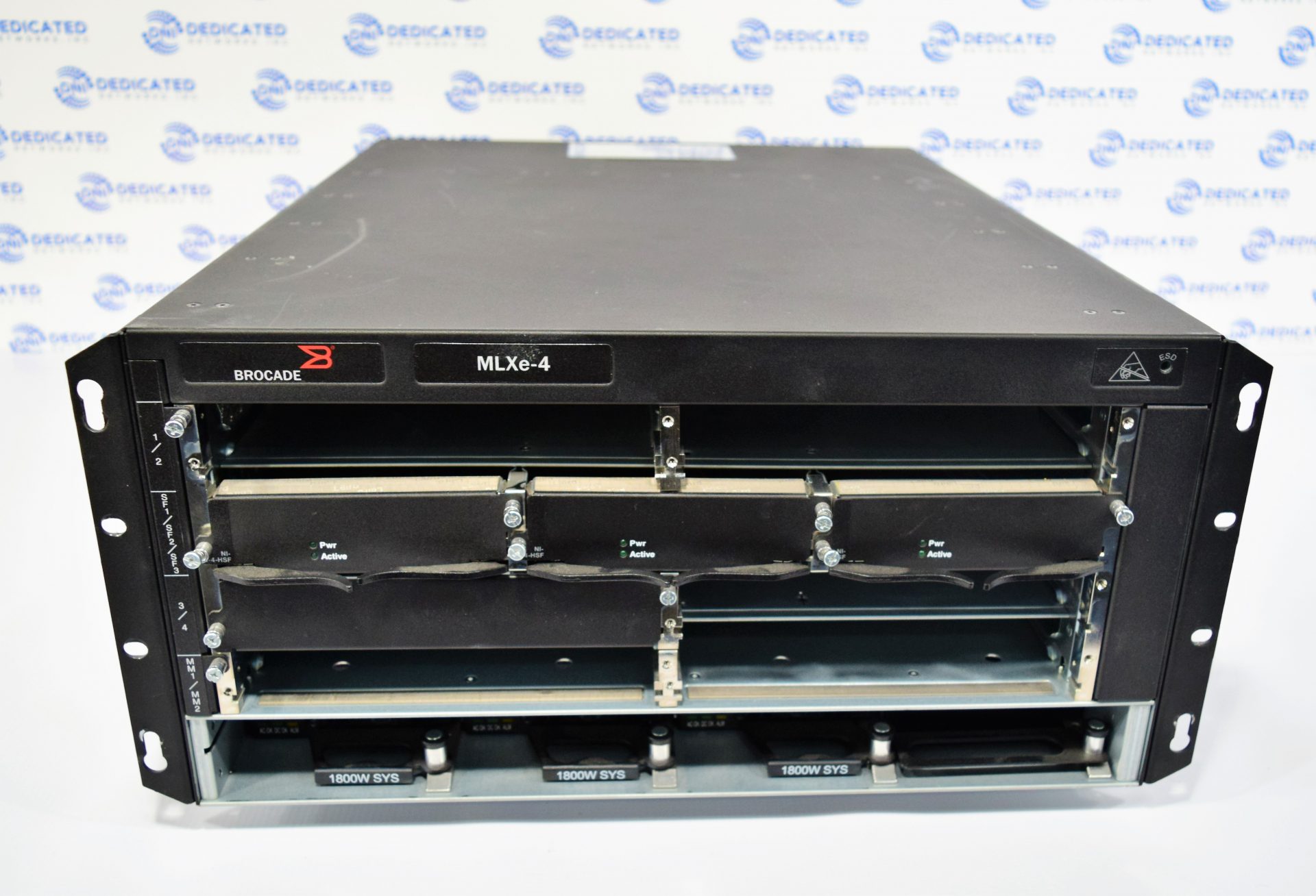 Brocade BR-MLXE-4-AC NetIron MLXe 4-Slot Chassis Complete Bundle 10G ...