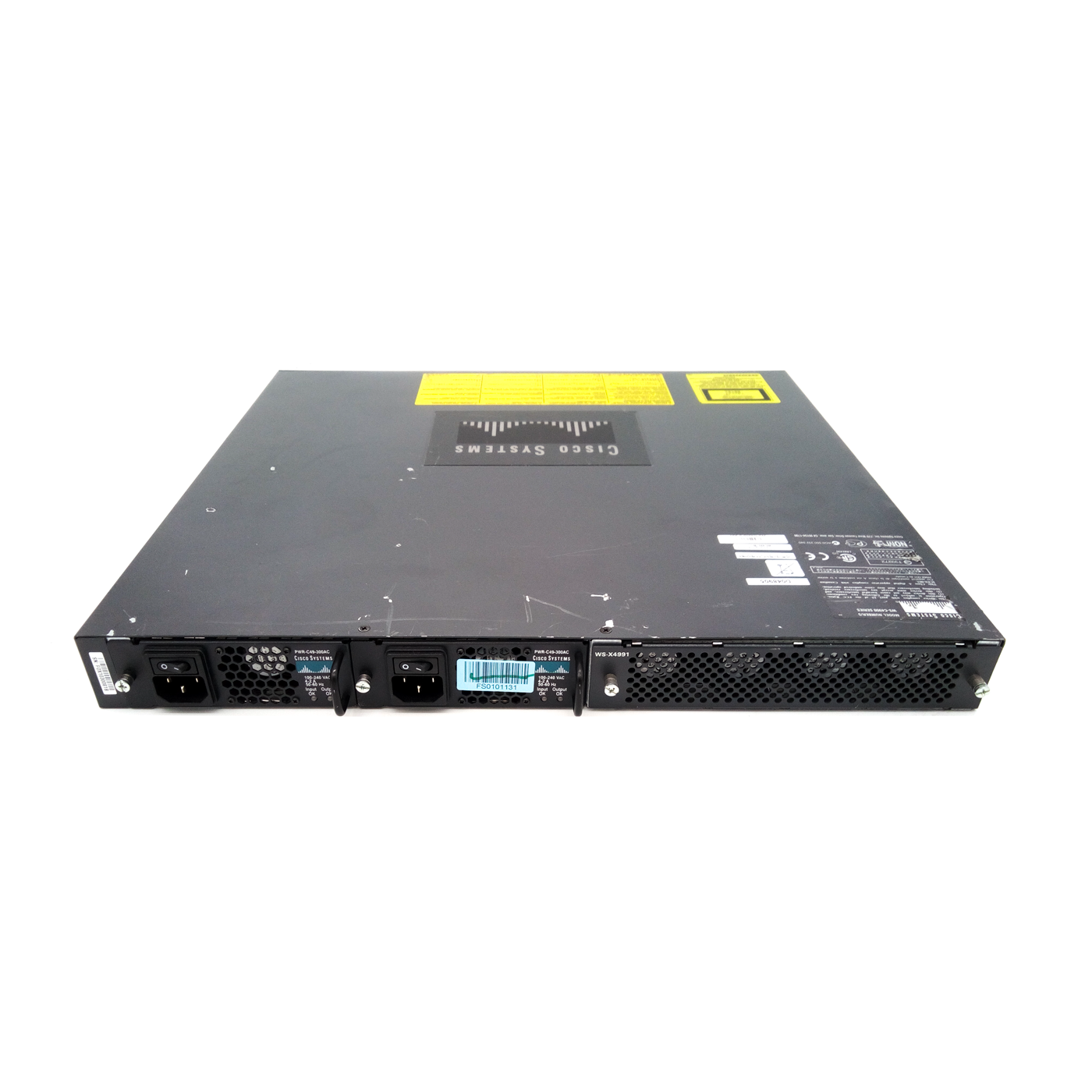 Cisco WS-C4948-S 48 Port Gigabit Ethernet Switch Dual Power 2x PWR-C49 ...
