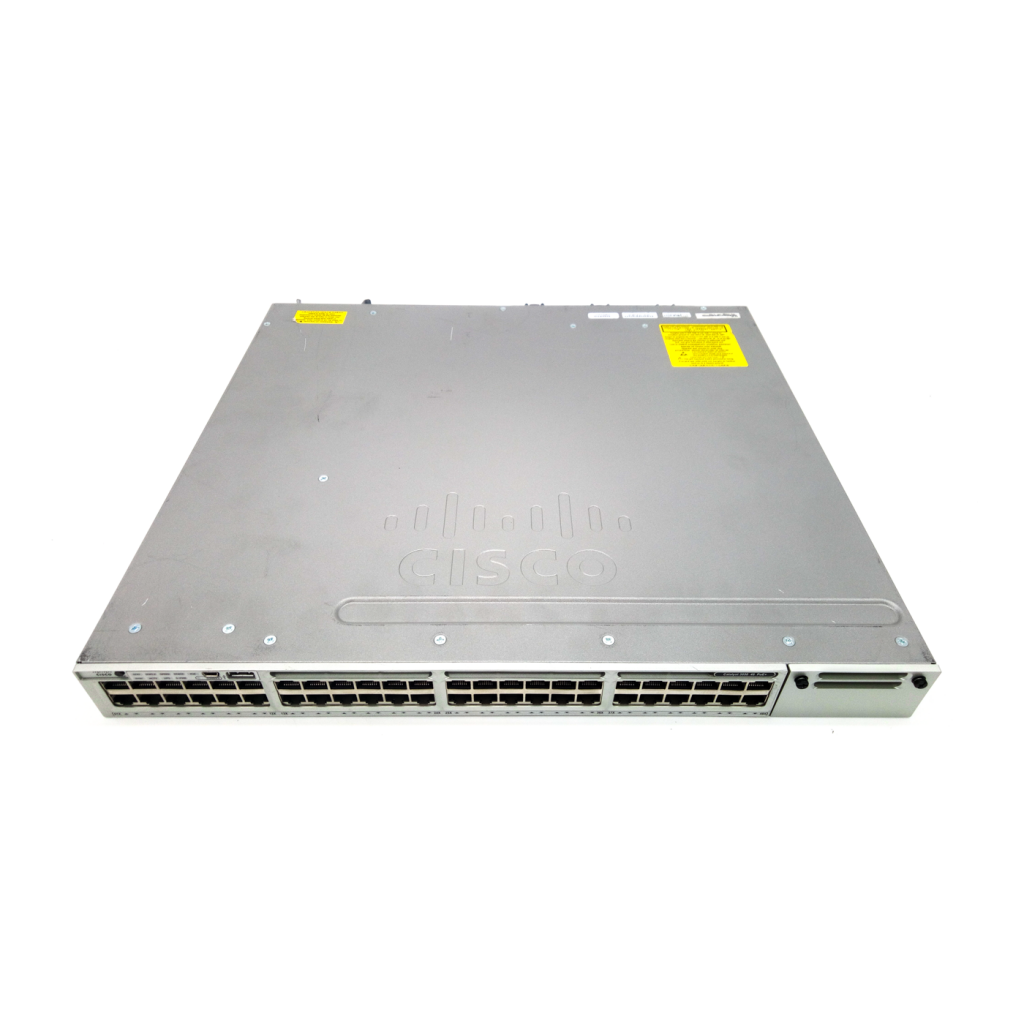 Cisco WS-C3850-48P-S Stackable 48 10/100/1000 Ethernet PoE+ 1x PSU - Dedicated Networks